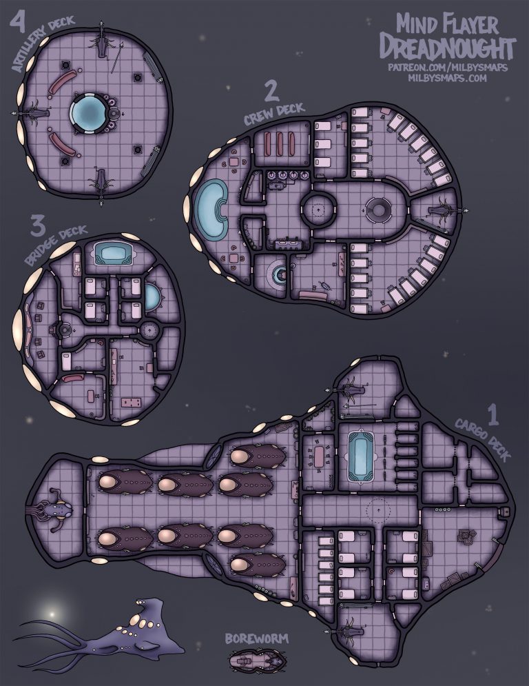Spelljammer – Milby's Maps