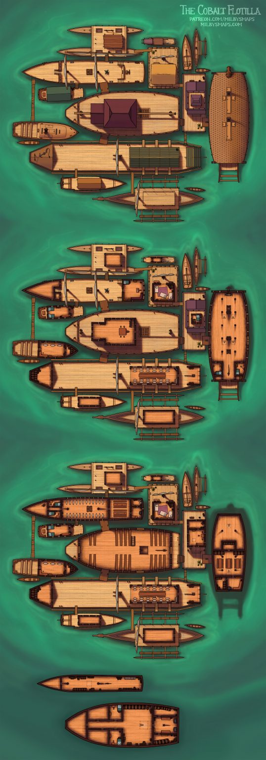 The Cobalt Flotilla – Milby's Maps