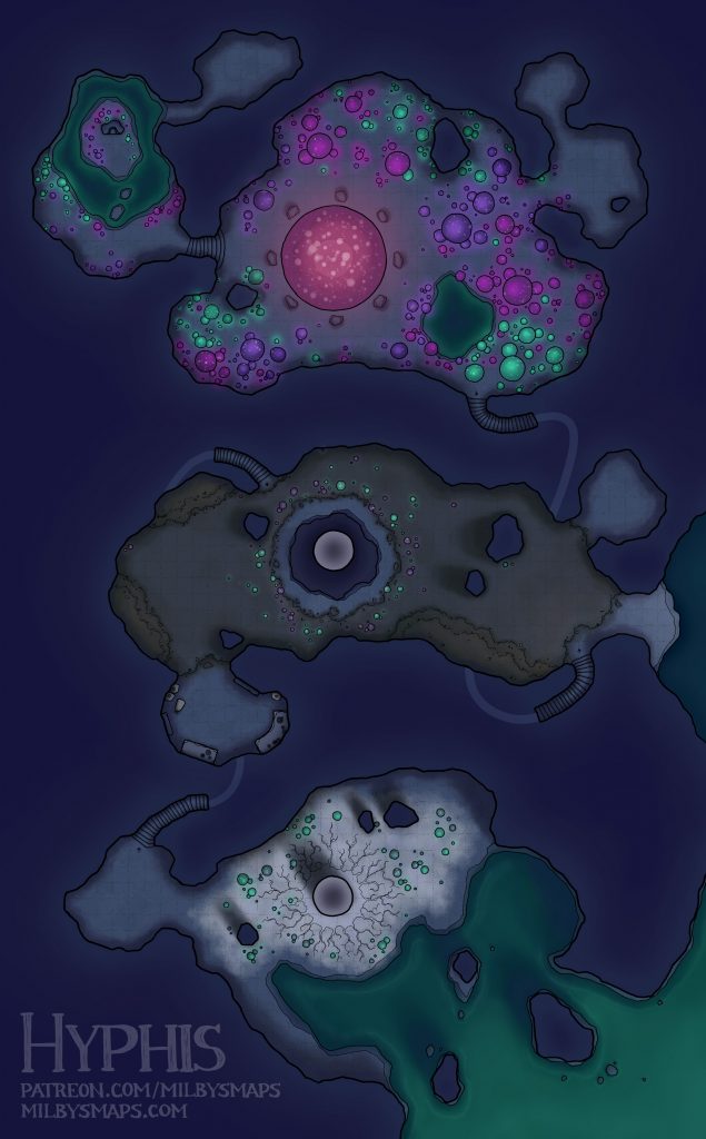 Hyphis – A Myconid Colony – Milby's Maps