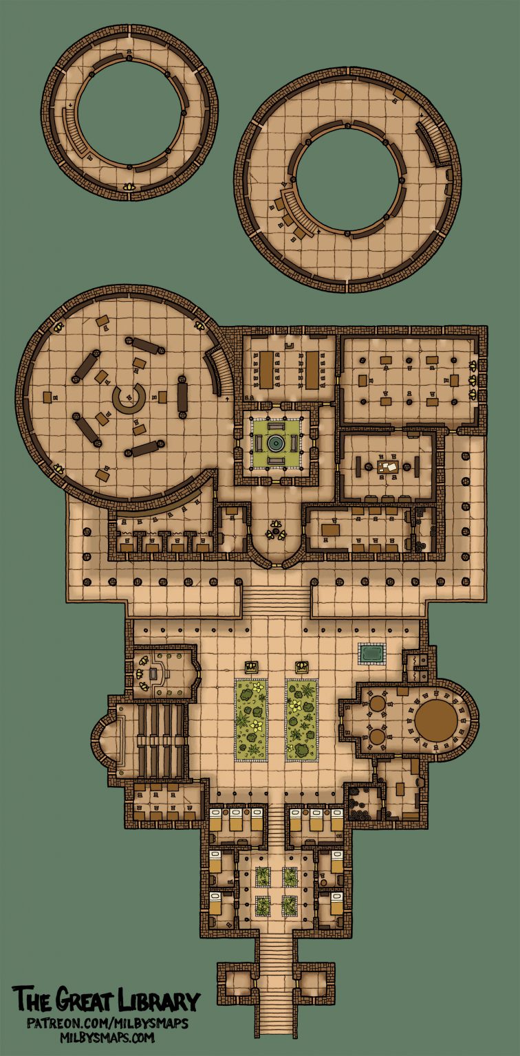 The Great Library – Milby's Maps