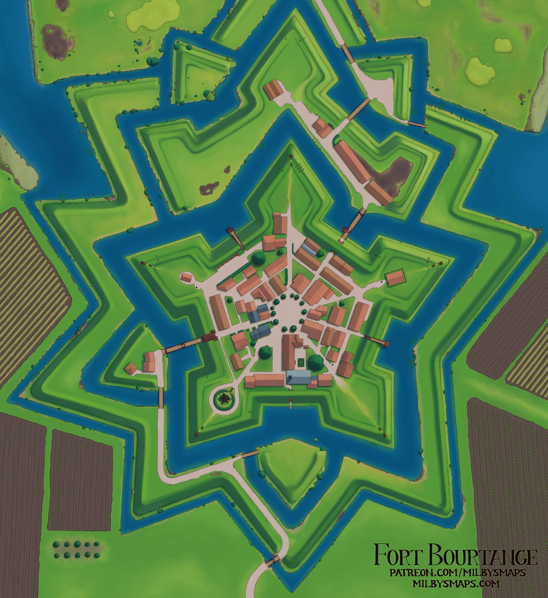 Castles and Forts – Milby's Maps