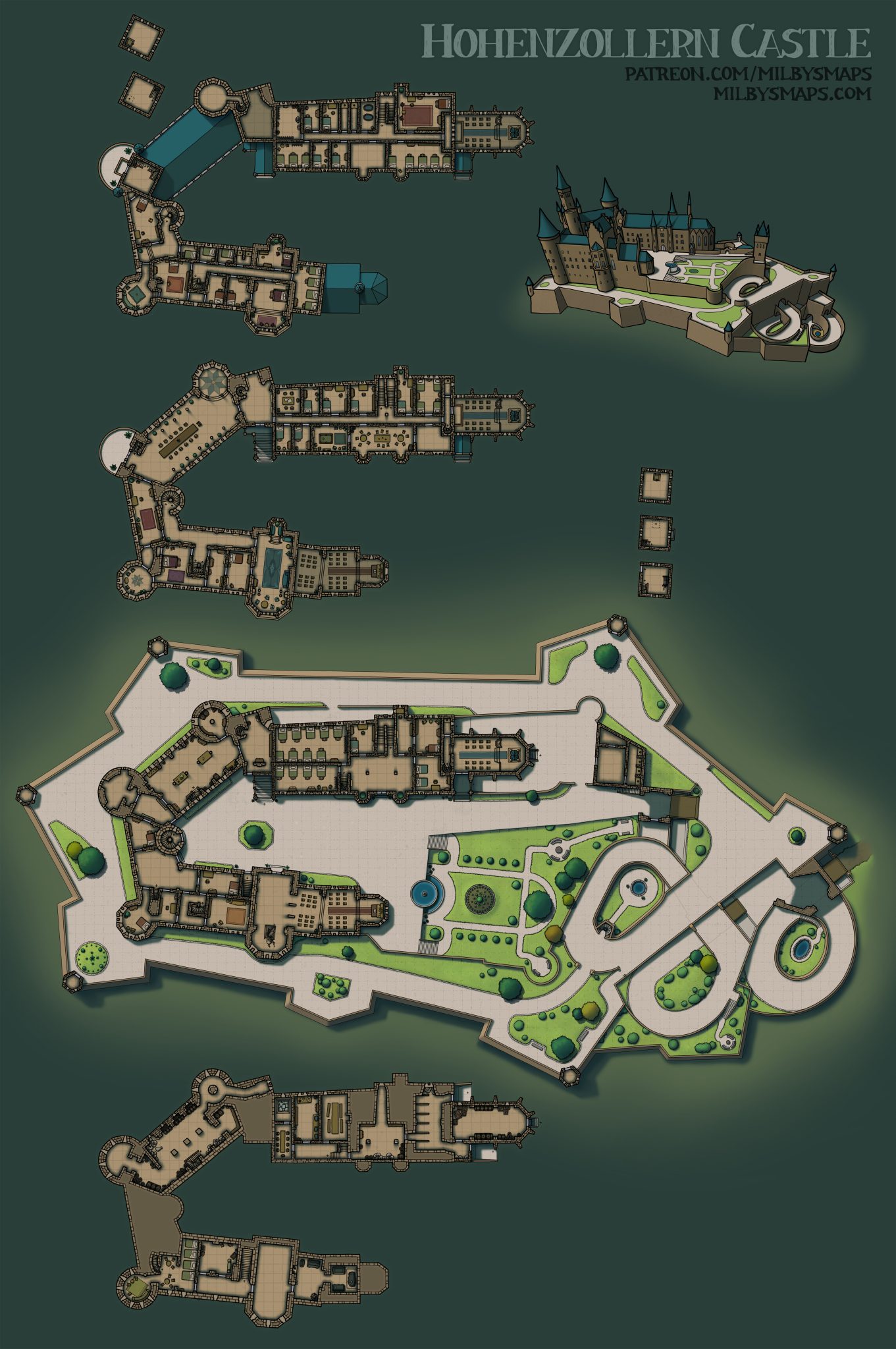 Castles and Forts – Milby's Maps