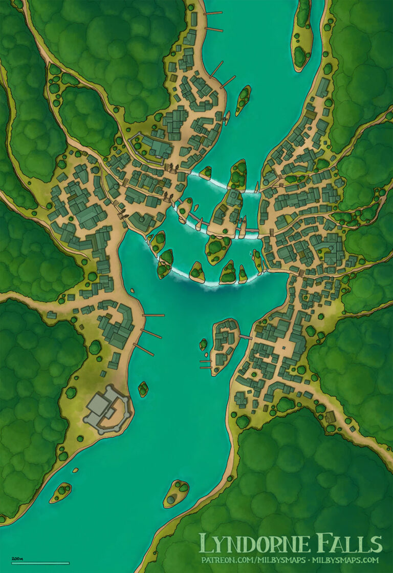 Lyndorne Falls – Milby's Maps